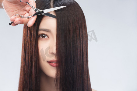 剪理发摄影图片 剪理发摄影作品 千库网