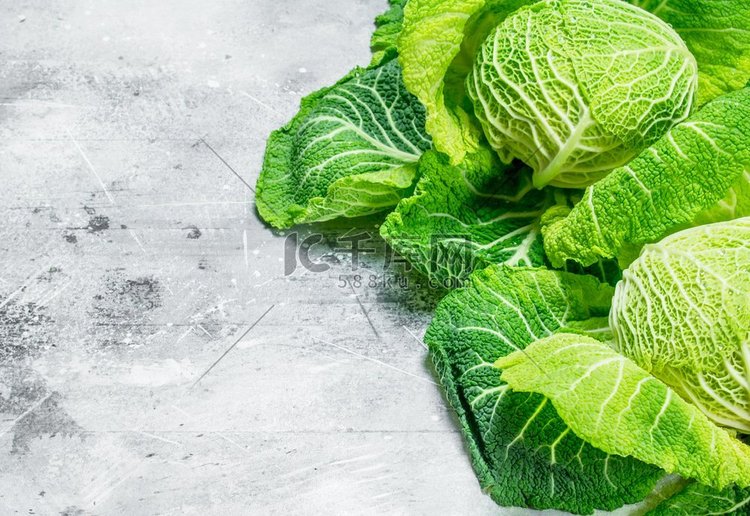 多汁的皱叶甘蓝图画白菜高清摄影大图 千库网