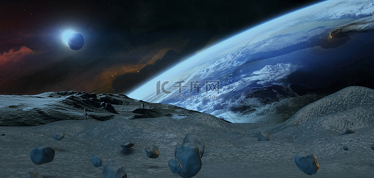 航天太空星球宇宙背景图片免费下载 千库网