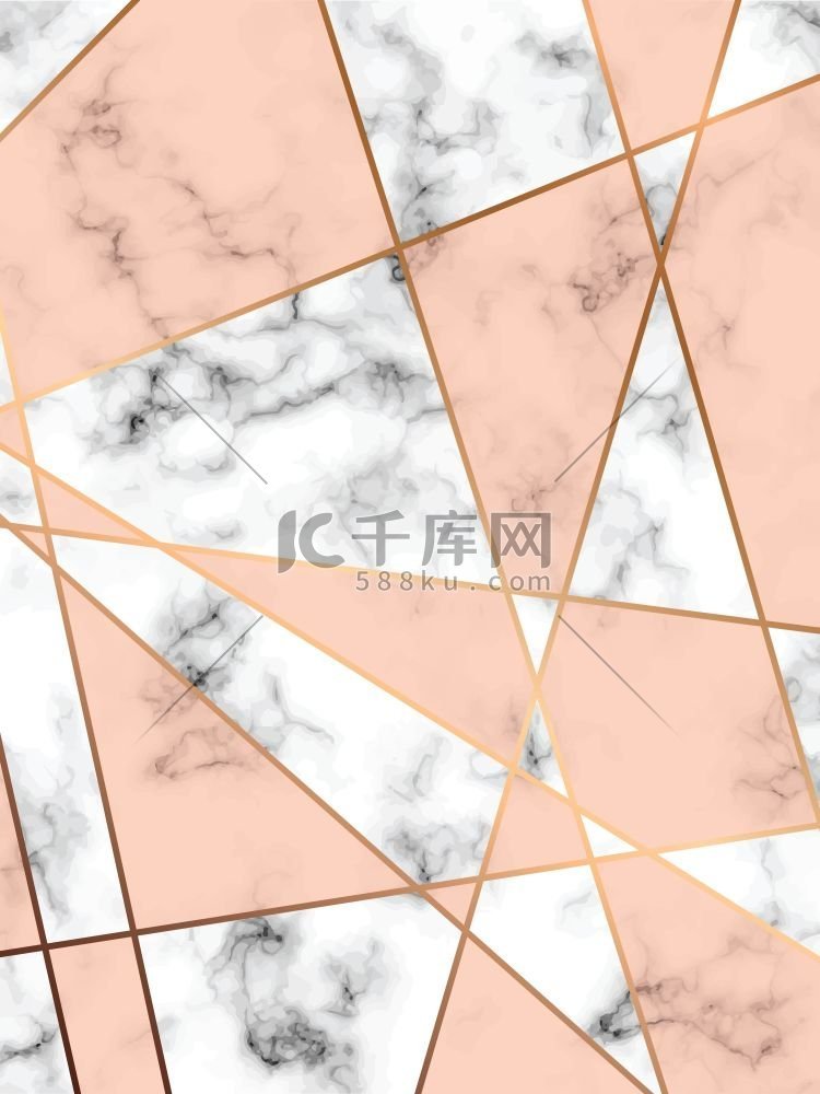 矢量大理石纹理设计金色几何线条黑白大理石纹表面现代奢华背景矢量图背景图片免费下载 海报banner 高清大图 千库网 图片编号6375782