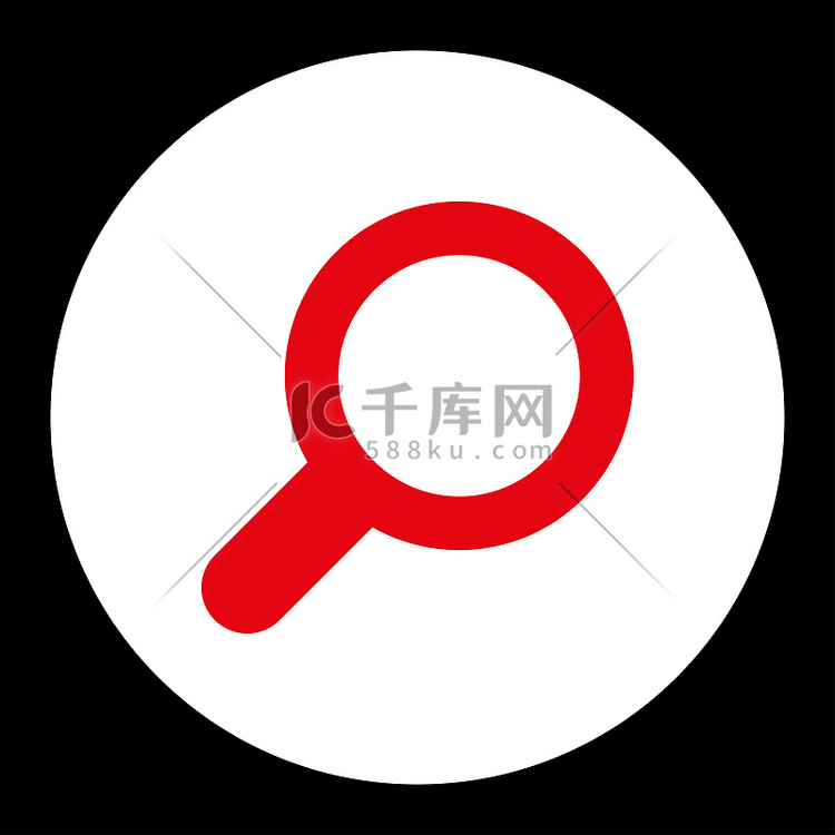 查看平面红色和白色圆形按钮高清摄影大图 千库网