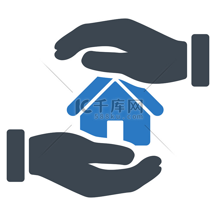不动产保险图标高清摄影大图 千库网