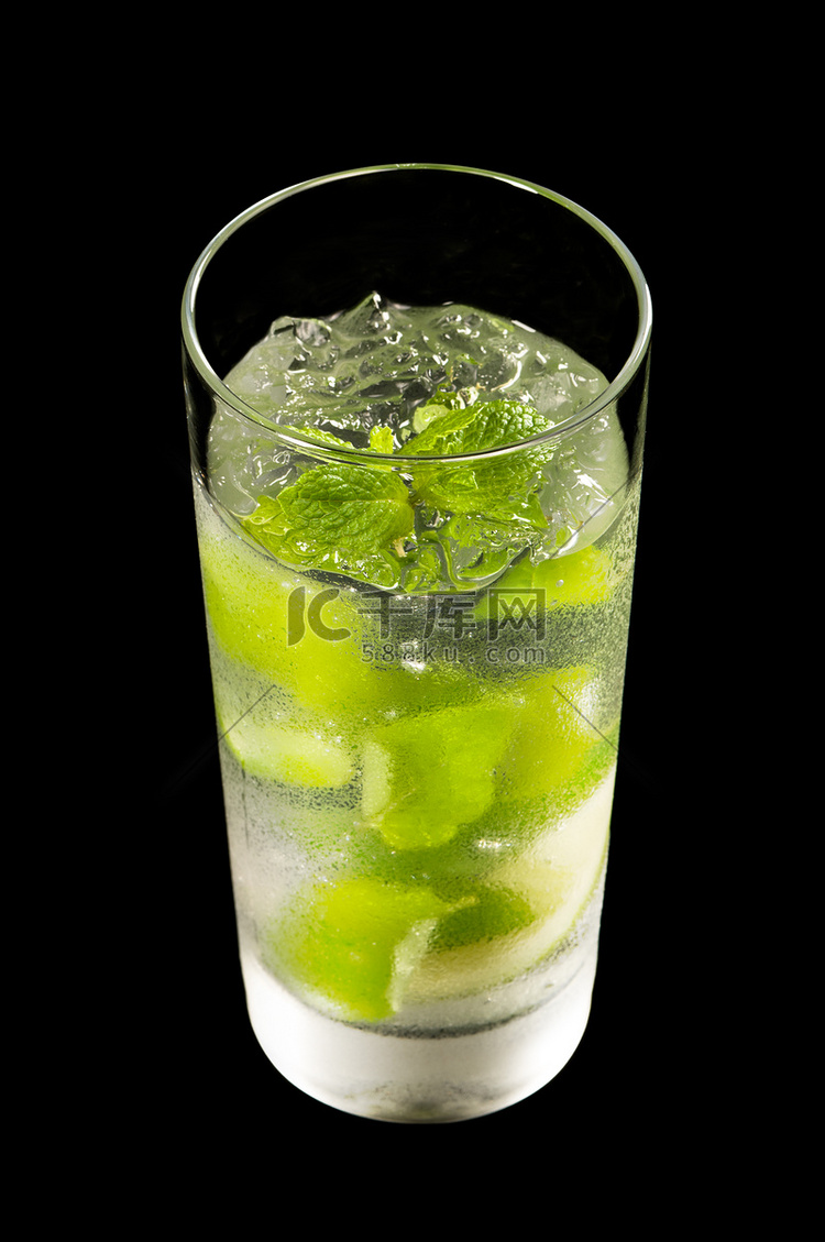 莫吉托鸡尾酒高清摄影大图 千库网