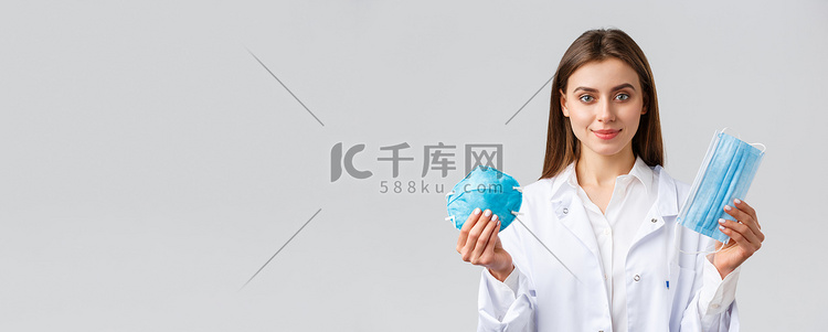 Covid 19预防病毒医护人员的概念高清摄影大图 千库网