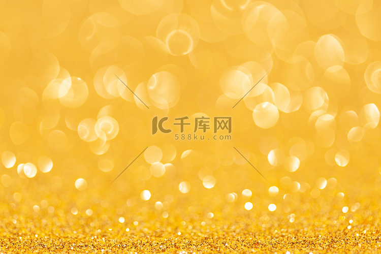 黄色闪光抽象背景的火花高清摄影大图 千库网