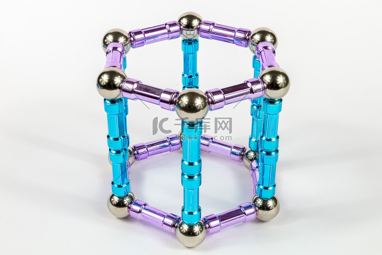 3D六棱柱高清摄影大图 千库网