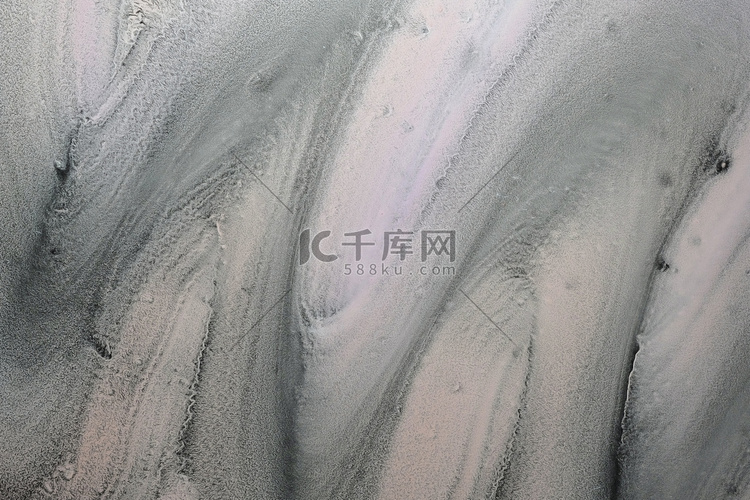 用丙烯酸颜料在玻璃上绘制的抽象背景高清摄影大图 千库网