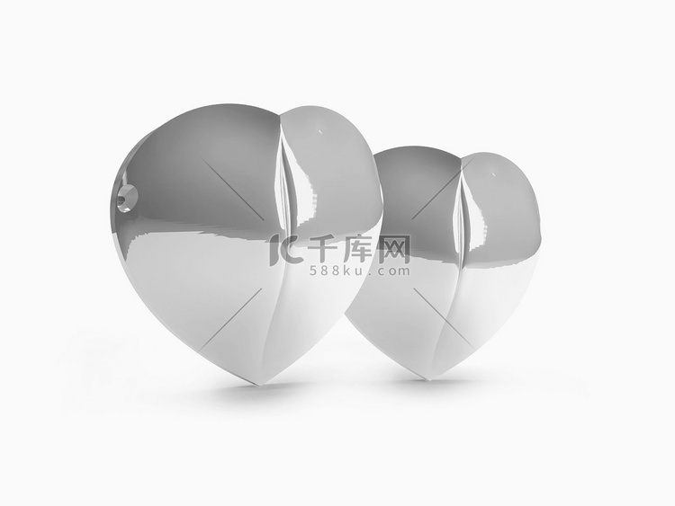 分离背景下的心力衰竭3D图解模拟场景高清摄影大图 千库网