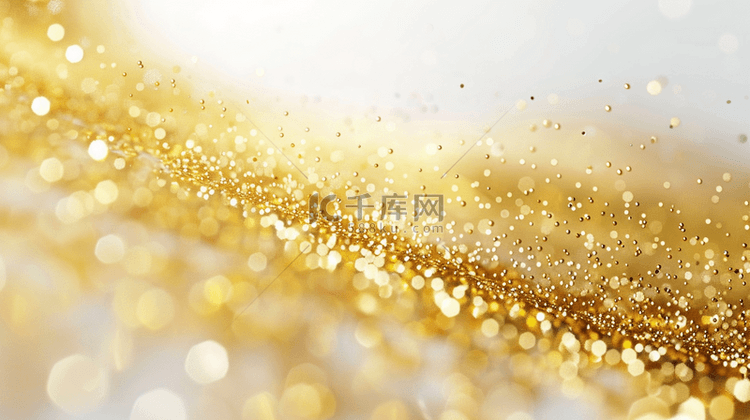 金黄色时尚星光颗粒闪耀的背景4背景图片免费下载 千库网