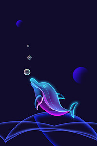 海豚背景图片 海豚背景素材 海豚高清背景下载 千库网