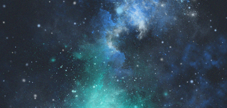 星空星云星河蓝绿色简约背景图片免费下载 千库网
