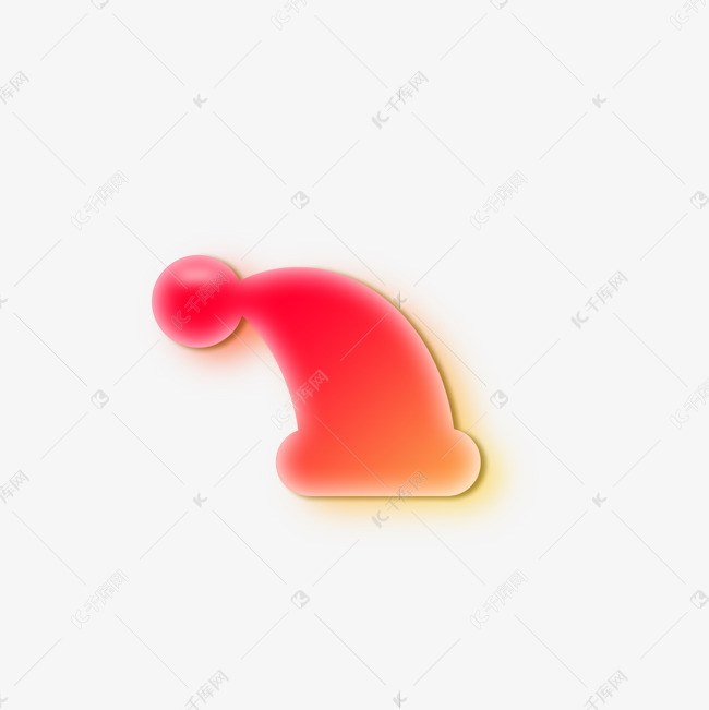 质感渐变愚人节小丑帽子素材图片免费下载 千库网