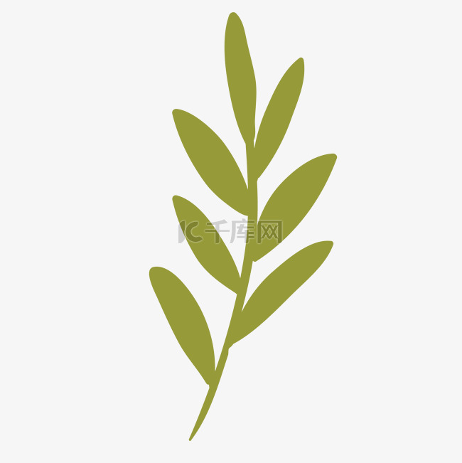 绿色的小叶子植物素材图片免费下载 千库网