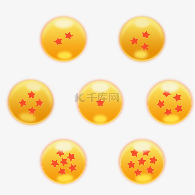 卡通七龙珠召唤神龙素材图片免费下载 千库网