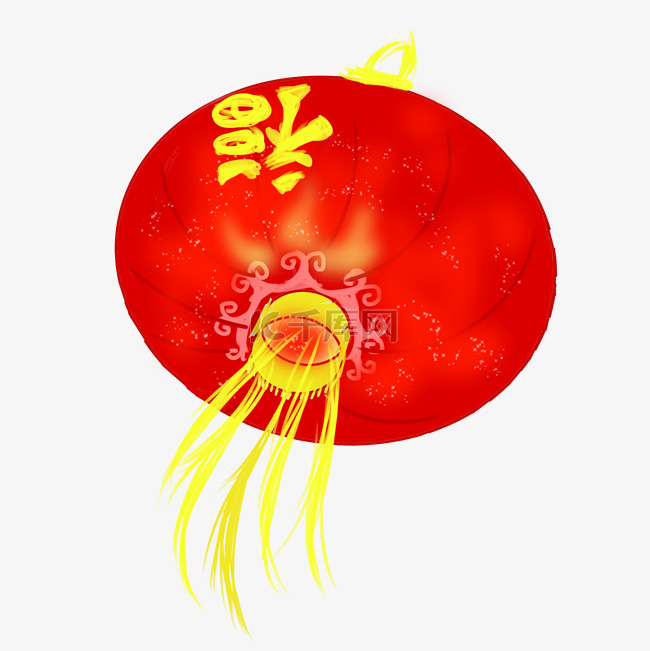 大红灯笼迎新年素材图片免费下载 千库网