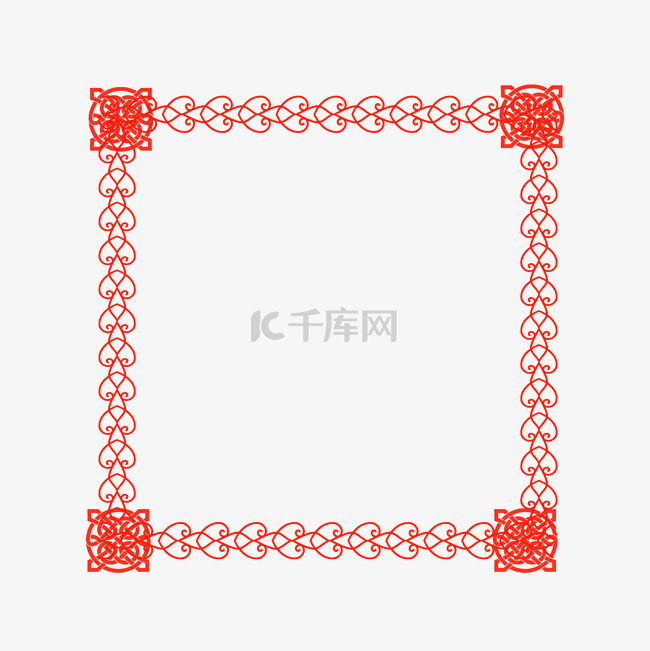 中国风传统边框元素素材图片免费下载 千库网