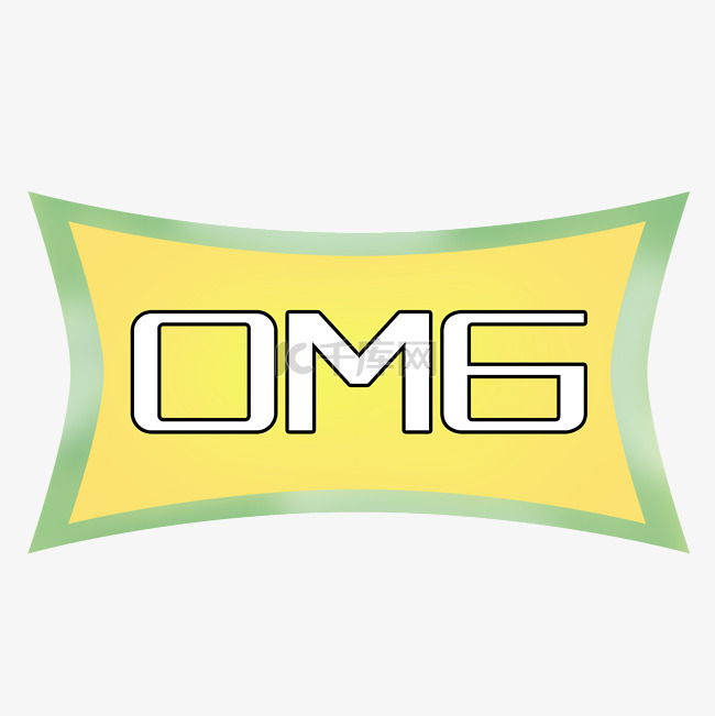 英文字母OMG艺术字母素材图片免费下载 千库网