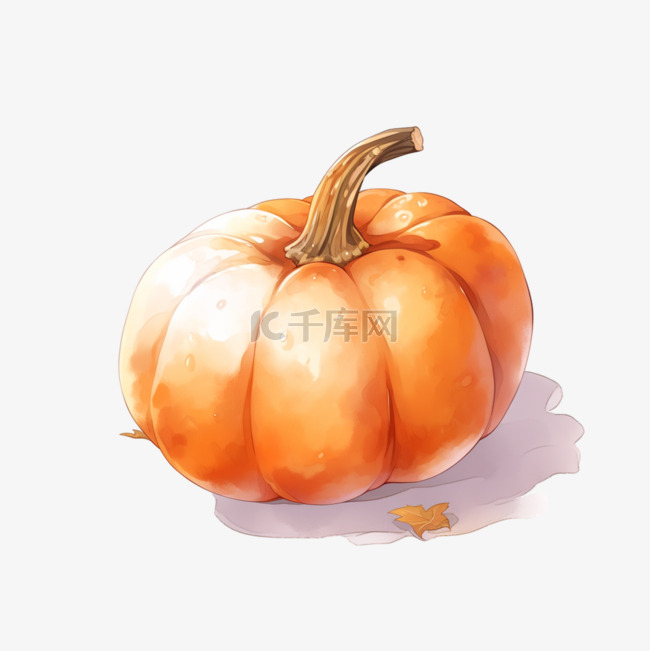 蔬菜南瓜手绘秋天元素素材图片免费下载 千库网
