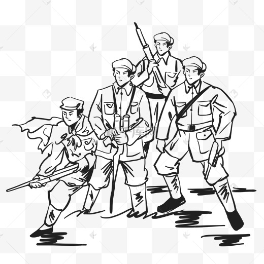红色人物爱国图片 红色人物爱国图片素材免费下载 千库网