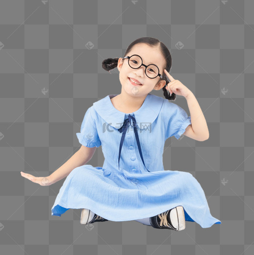 叉腰小女孩图片 叉腰小女孩图片素材免费下载 千库网