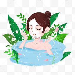 花瓣温泉图片 花瓣温泉图片素材免费下载 千库网