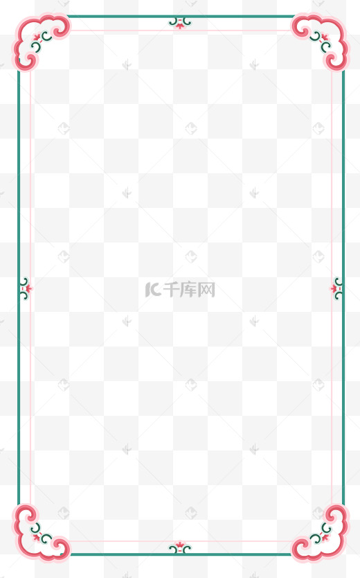 古风边框竖版图片 古风边框竖版图片素材免费下载 千库网
