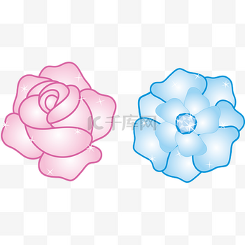 粉色花瓣小花 AI 素材 图片 千库网