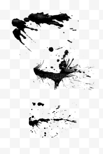 黑白水墨画画图片 黑白水墨画画素材 黑白水墨画画图片大全 千库网