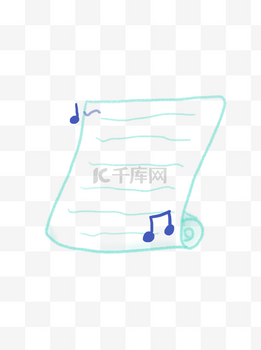 音符边框简笔画图片 音符边框简笔画素材 音符边框简笔画图片大全 千库网