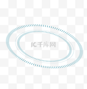 圆环科技线条科技风边框素材图片免费下载 千库网