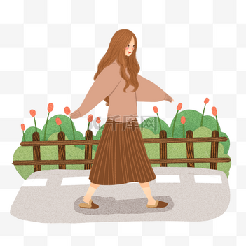 真人美女走路设计素材 真人美女走路模板设计 海报图片下载 千库网