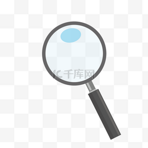 卡通放大镜PNG下载素材图片免费下载 千库网