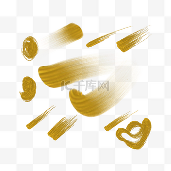 ps笔刷金色设计素材 ps笔刷金色模板设计 海报PSD图片下载 千库网