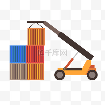 吊集装箱吊具图片 吊集装箱吊具素材 吊集装箱吊具模板图片下载 千库网