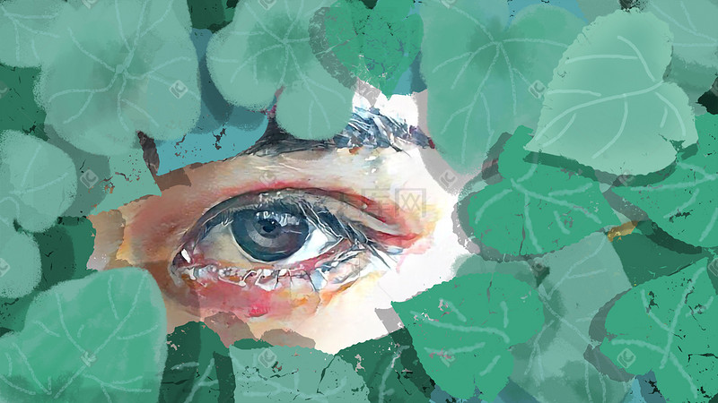 小清新手绘涂鸦插画 小清新手绘涂鸦配图 千库网
