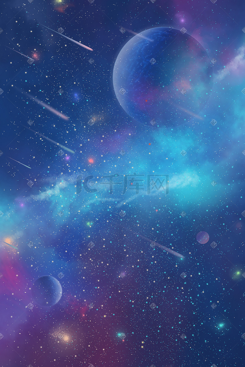 翅膀星星卡通插画 翅膀星星卡通配图 千库网