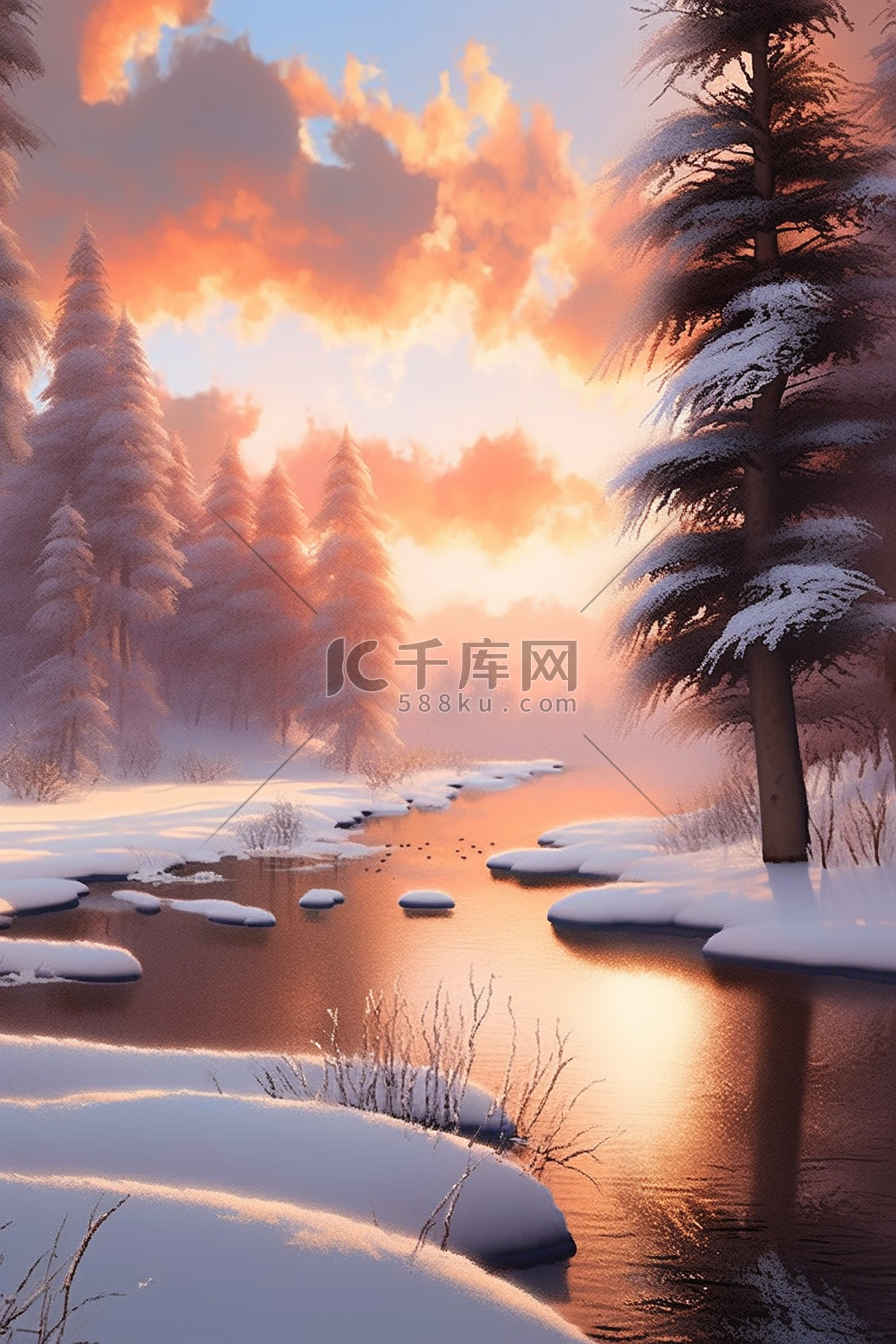 动画片雪景图片免费下载 动画片雪景素材模板 正版动画片雪景图片大全 千库网