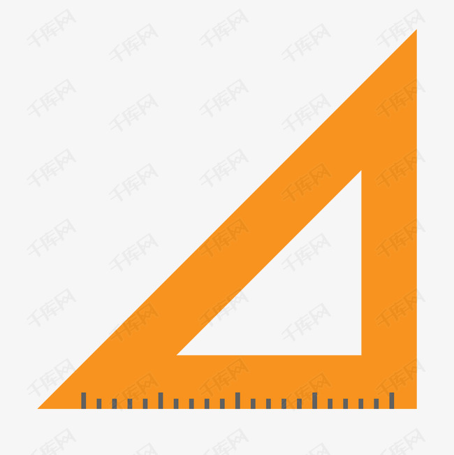 卡通三角尺PNG下载素材图片免费下载-千库网