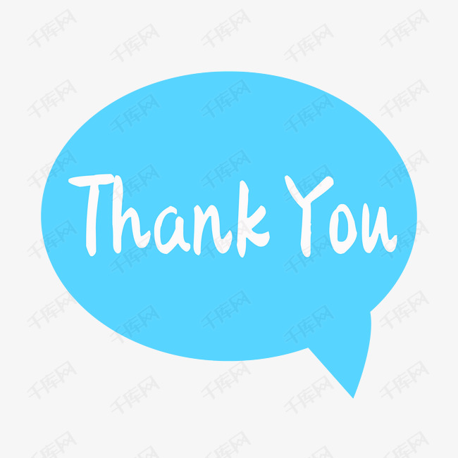 红色气泡THANKS矢量图素材图片免费下载-千库网