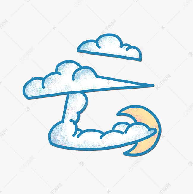 云手绘卡通艺术字艺术字设计图片-千库网