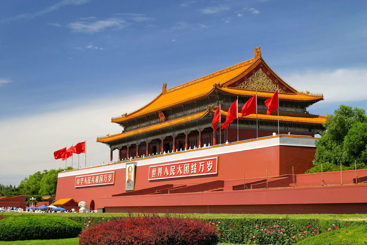 红色天安门摄影图片-红色天安门摄影作品-千库网