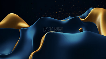 蓝金色背景图片大全-蓝金色高清照片下载-千库网