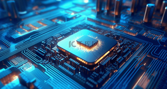 ppt芯片背景图片_ppt芯片背景素材图片_千库网