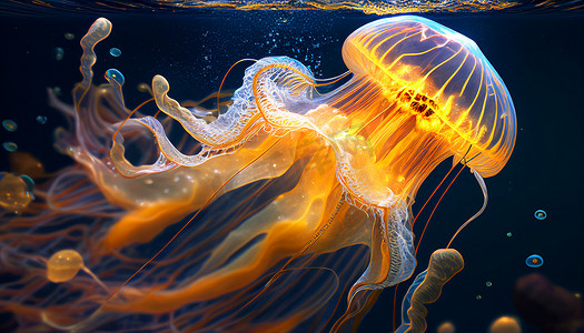 jellyfish摄影图片-jellyfish摄影作品-千库网