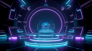 虚拟主播背景图大全-高清虚拟主播背景图片素材下载-千库网