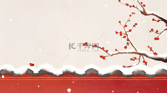 中式红墙背景图片_中式红墙背景素材图片_千库网