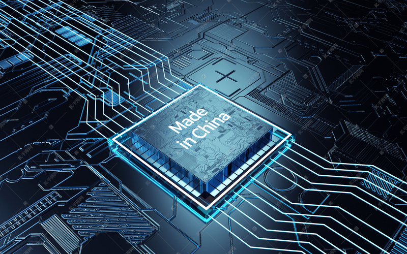 中国芯片电路板背景图片免费下载-千库网