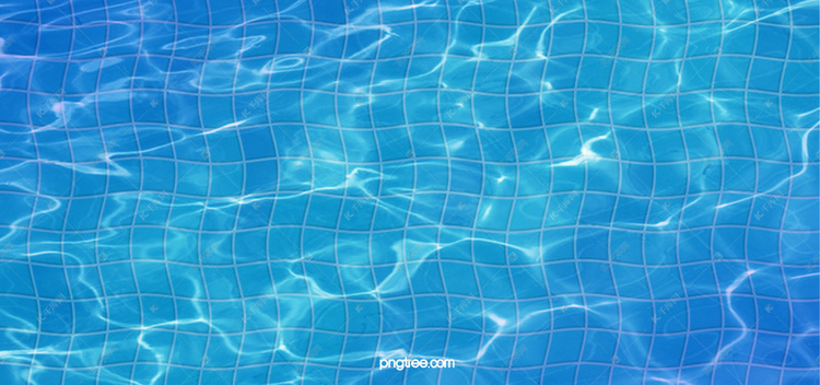 蓝色波纹泳池背景图片免费下载-千库网