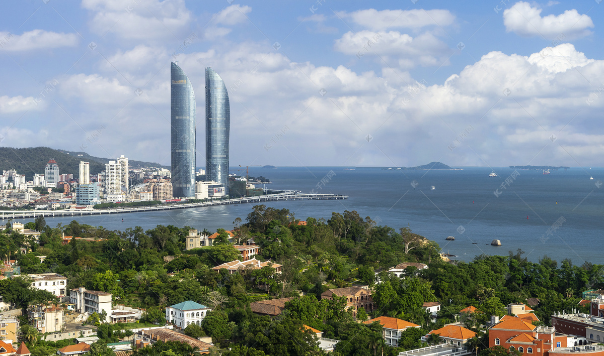 厦门风光高清摄影大图-千库网