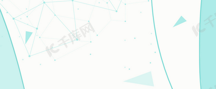 简约小清新几何图形ppt背景海报背景图片免费下载-千库网